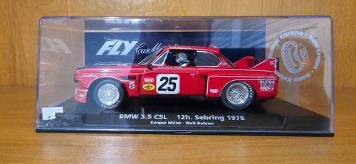 Fly Car models 88161 BMW 3.5 CSL 12h. Sebring 1978 1/32 Slot Car | eBay