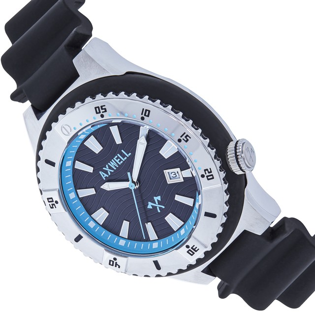 Axwell Summit Strap Watch w/Date Black One Size AXWAW108-1 for sale ...