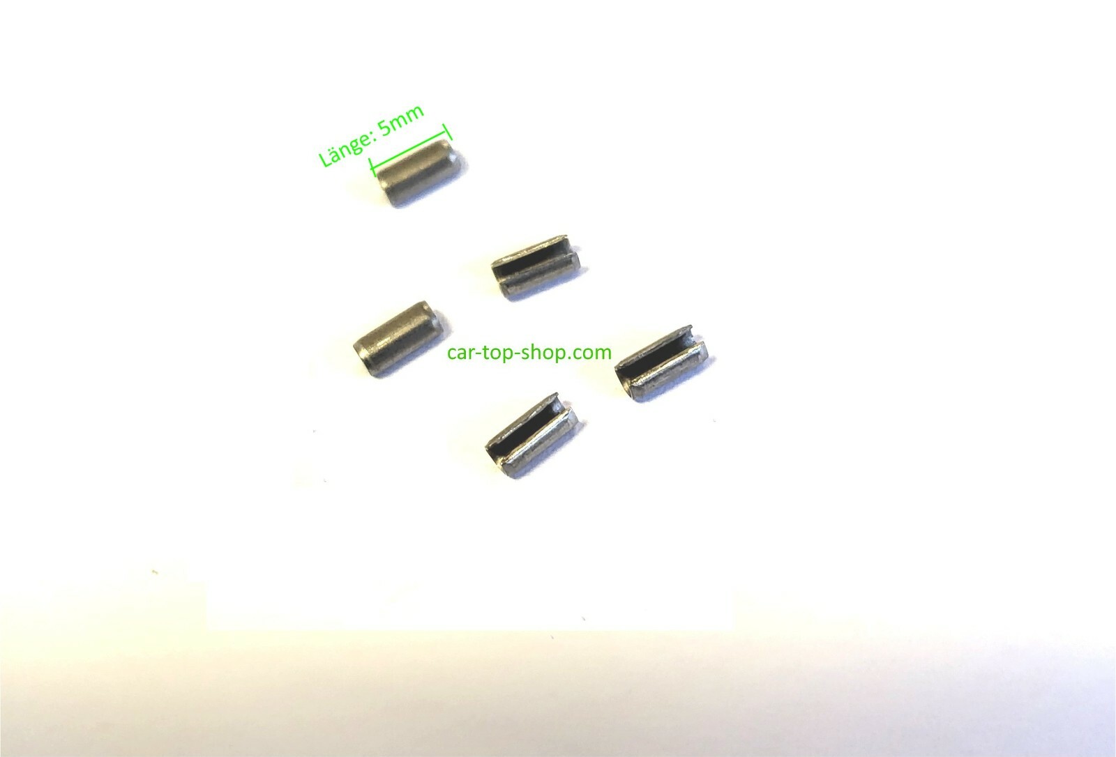 5x Spannstift Hohlsplint Splint Autoschlüssel Bart Schlüssel Pin ...