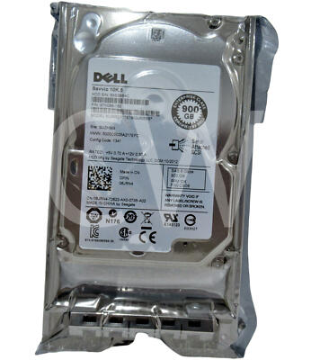 Dell 8JRN4 08JRN4 ST9900805SS 900GB 10K RPM 6Gb/s 2.5" SAS Hard Drive ...