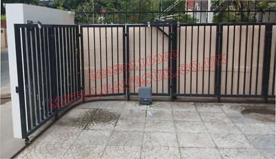 Sliding Gate / Around the Corner Sliding Gates/ Corner Sliding Gate ...
