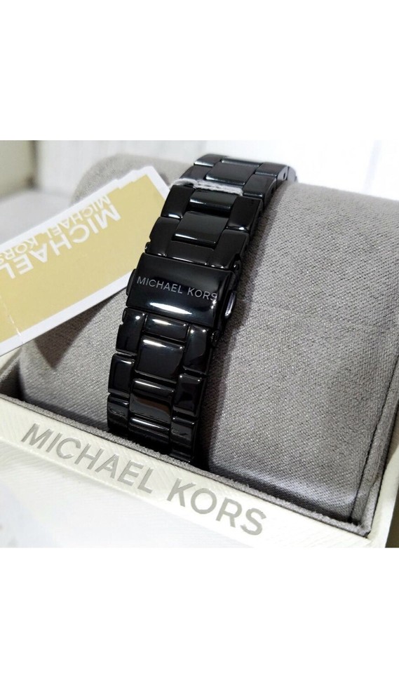 NEW MICHAEL KORS Channing MK6625 Black Dial Lady's Watch | eBay
