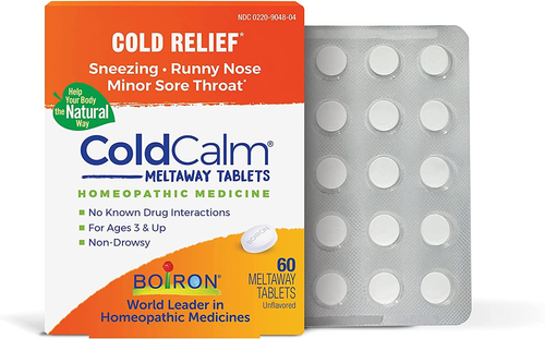 Boiron ColdCalm Tablets for Relief of Common Cold 60 Count (Pack 1) | eBay