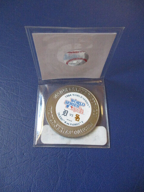 Detroit Tigers 1984 World Series Champions v Padres Highland Mint ...