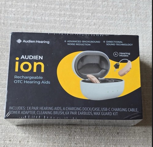 Audien ION Wireless Rechargeable OTC Hearing Aid, Premium Comfort ...