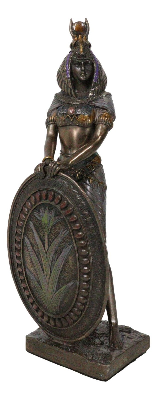 Egyptian Goddess Of Magic & Motherhood Isis Ra With Reed Shield ...
