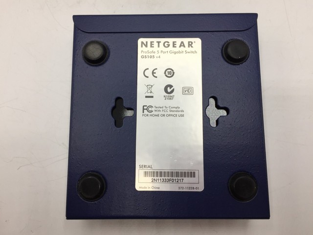 NETGEAR ProSafe 5 Port Gigabit Switch Model Gs105 V4 for sale online | eBay