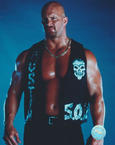PHOTO: WRESTLER: STEVE AUSTIN - PORTRAIT - 8 X 10 COLOR PF-PHOTO | eBay