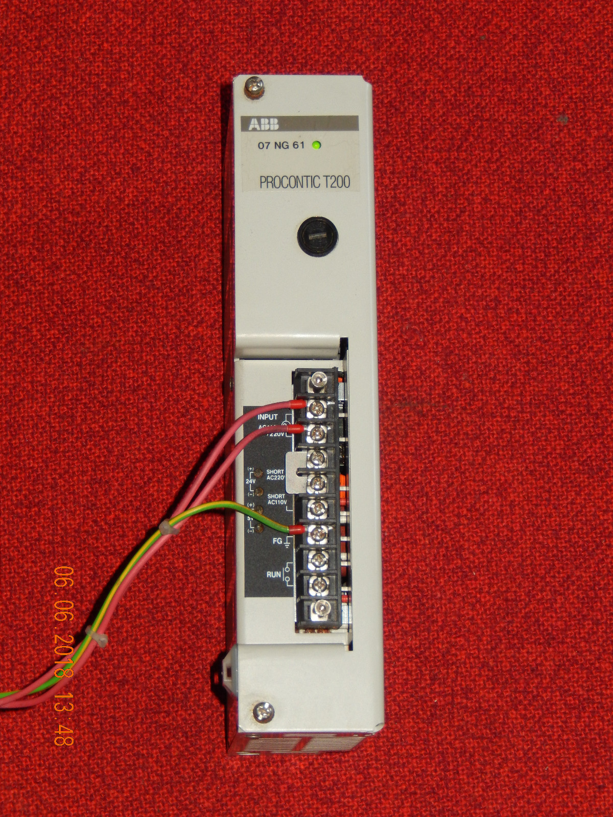 ABB PROCONTIC T200, 07 NG 61 R1, GJV3074311R1, Power Supply, geprüft | eBay