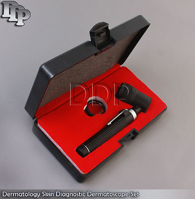 Dermatology Skin Diagnostic Dermatoscope Set Dermal Instrument ...