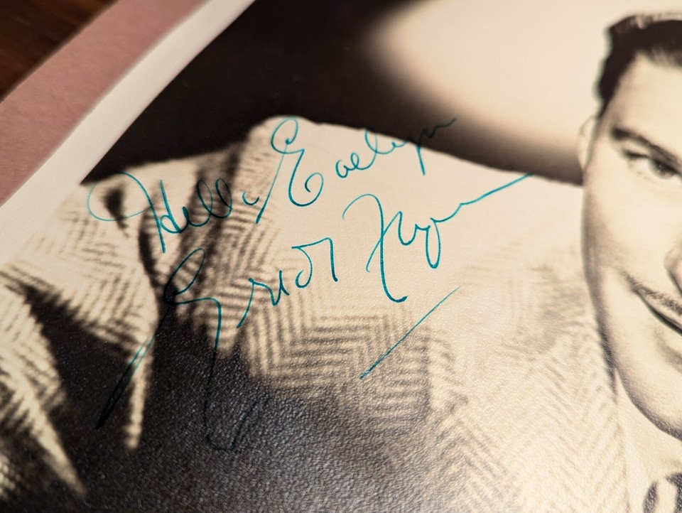 Errol Flynn Signed Autograph 8 X 10 Photo | eBay UK