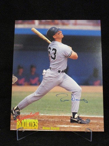 Russ Davis Signature Rookies Signed Autographed 8x10 Photo COA (LIQ ...