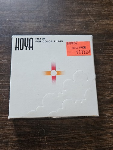 Vintage Hoya Filter For Color Films Blue 62.0 80B | eBay
