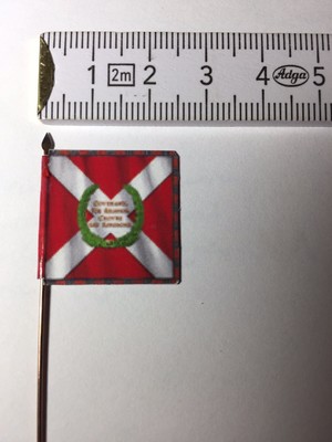 587)1x 25mm 28mm ECW Flag Scottish Scots Covenanter Cavalry Lancer ...