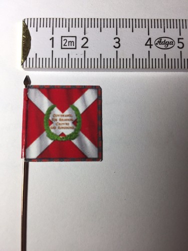 587)1x 25mm 28mm ECW Flag Scottish Scots Covenanter Cavalry Lancer ...