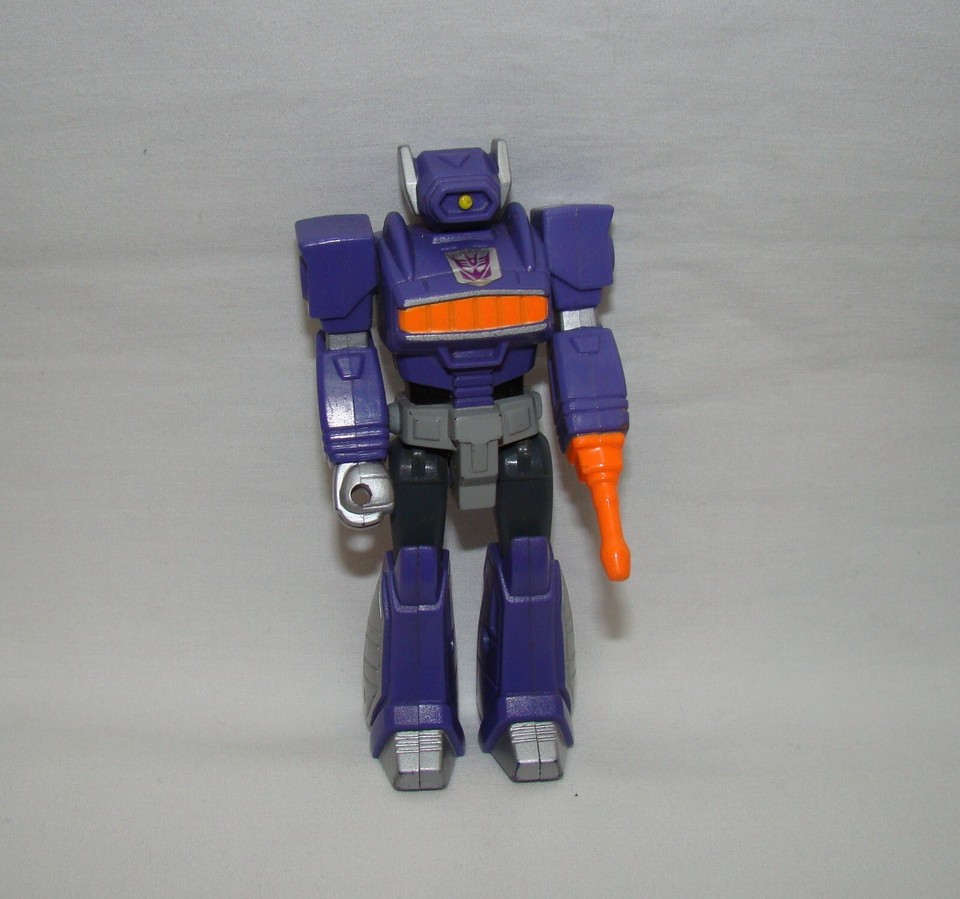 G1 TRANSFORMERS (1990) SHOCKWAVE ~ w/GUN ~ ACTION MASTERS FIGURE HASBRO ...