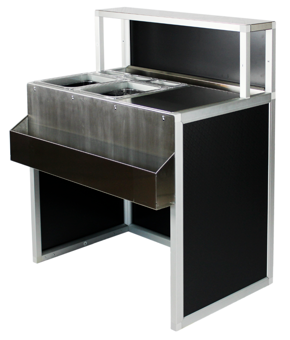 BARMAN Workstation - Bartending Portable - Workstation BAR Portatile 90 ...
