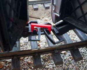 G Guage / G Scale Train Hook and Loop Couplers, 10 pack (black) for LGB ...