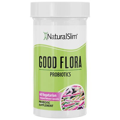 NaturalSlim GOOD FLORA Probiotic Supplement - 7 Powerful Probiotic ...