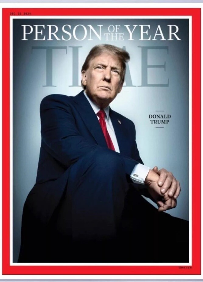 DONALD TRUMP TIME Magazine Person of the Year 2024 Collectors Edition ...