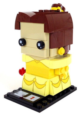 Lego 41595 Disney Princess BrickHeadz Belle Complete Set w/ Manual | eBay