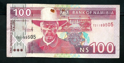 Namibia (P9A) 100 Namibia Dollars 2003 aVF | eBay