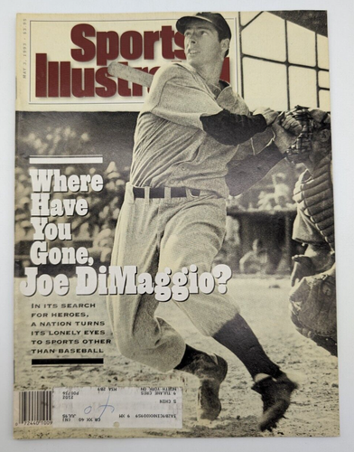 Sports Illustrated Magazine May 3 1993 Joe DiMaggio Cover Baseball ...