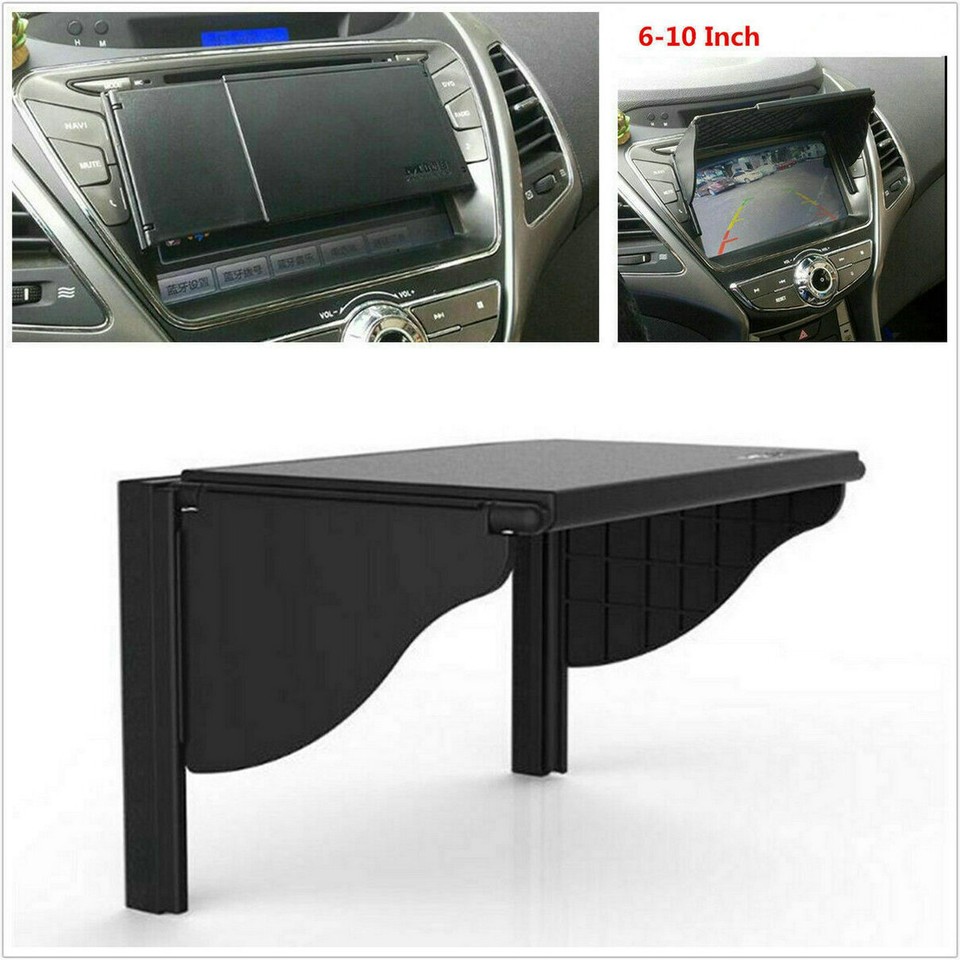 Adjustable 6-10'' Car GPS Navigation Stereo Radio Cover Hood Sun Visor ...