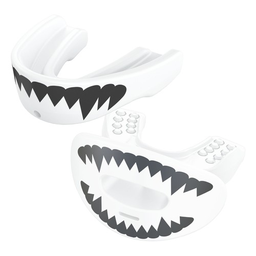 Sport Lip Guard & Mouth Guard 2-Pack, White Fang, One Size Fits Al ...