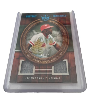 2020 Panini Diamond Kings Baseball JOE MORGAN Dual Relic /25 | eBay