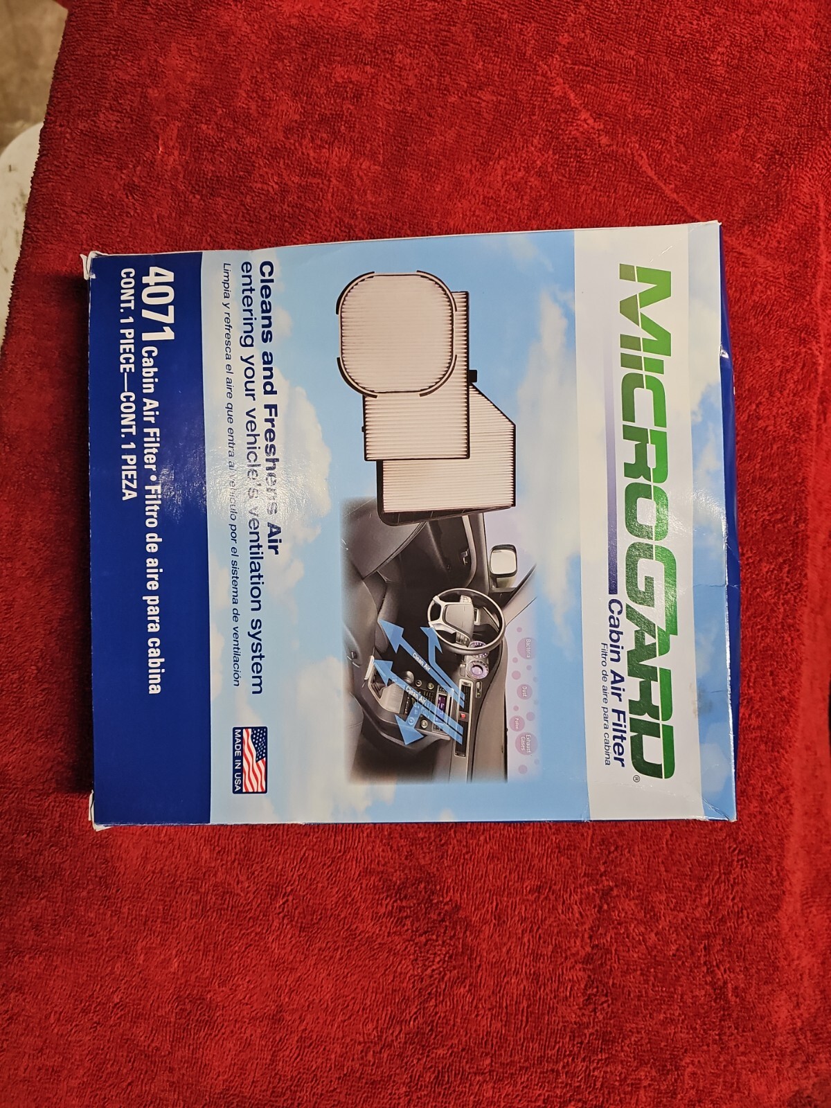 Cabin Air Filter Microgard 4071 for sale online | eBay
