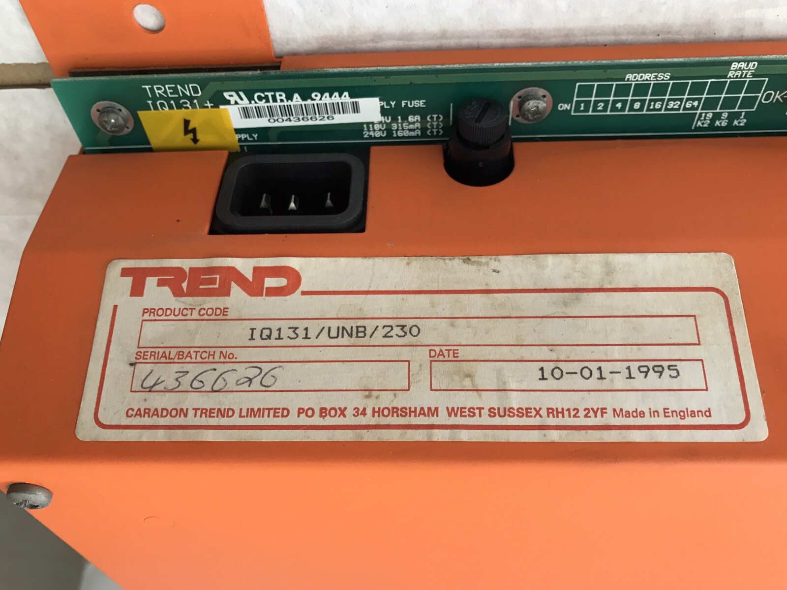 TREND IQ131+ Trend Control System TREND IQ131/UNB/230 | eBay UK