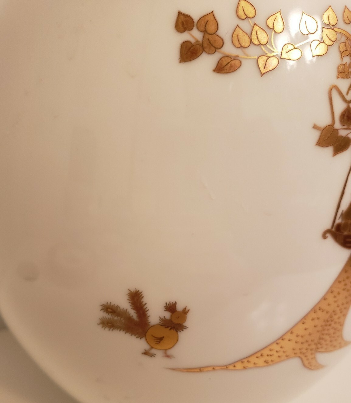 Vinatge White Porcelain Vase Furstenberg Seit 1747 West Germany Gold ...