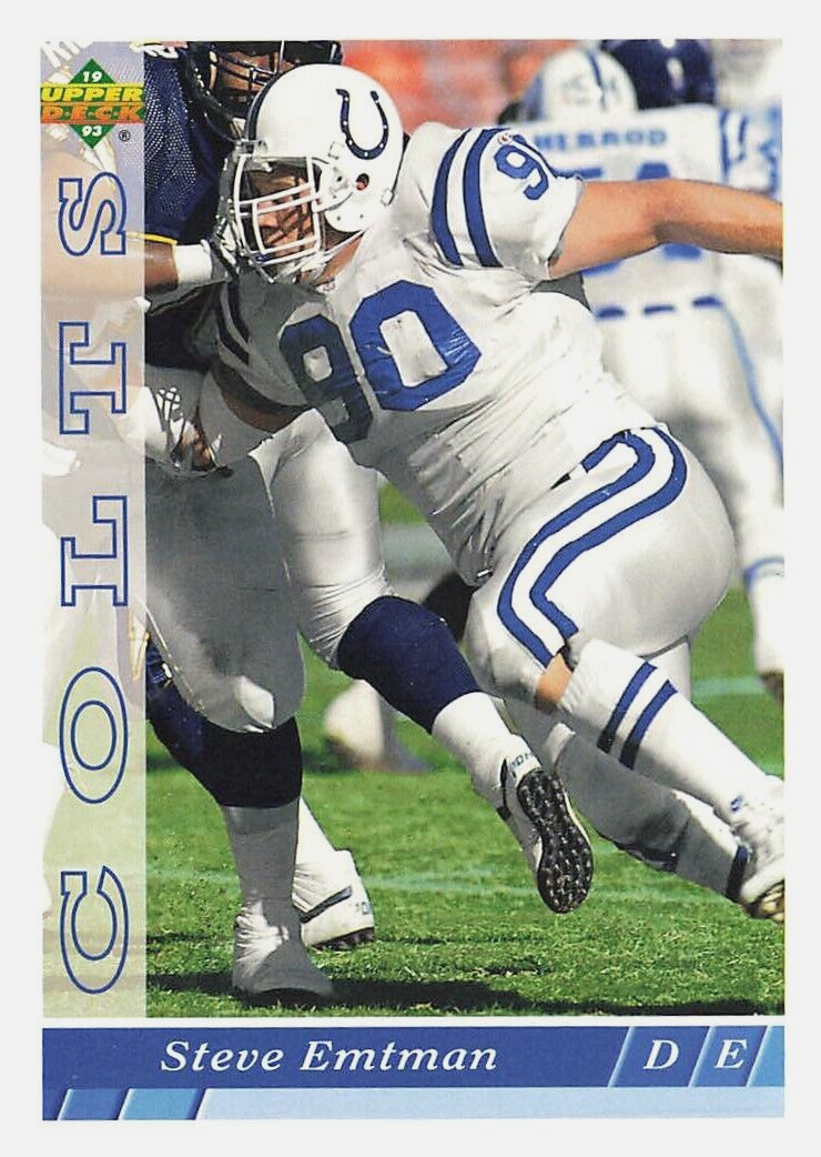 1993 Upper Deck #238 STEVE EMTMAN Indianapolis Colts | eBay
