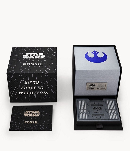 Star Wars Fossil Limited Edition R2-D2 Stainless Steel Watch LE1169SET ...
