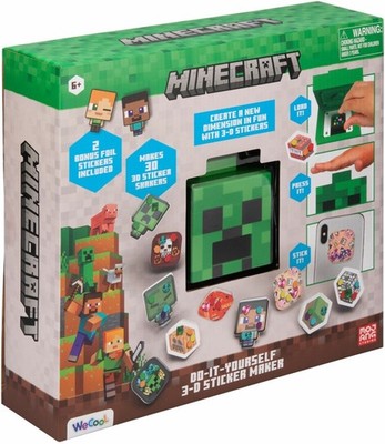 Tomik Toys GmbH Minecraft 3D Sticker Maker | eBay.de