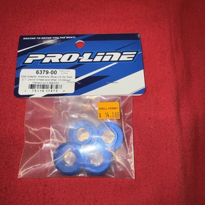 Pro-Line 1/5 Aluminum Adapter Washer for Traxxas X-Maxx (4) (Blue ...