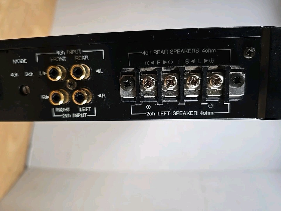 Denon Professional Audio 2/4 Channel DCA-3400 Class A Car Amplifier | eBay