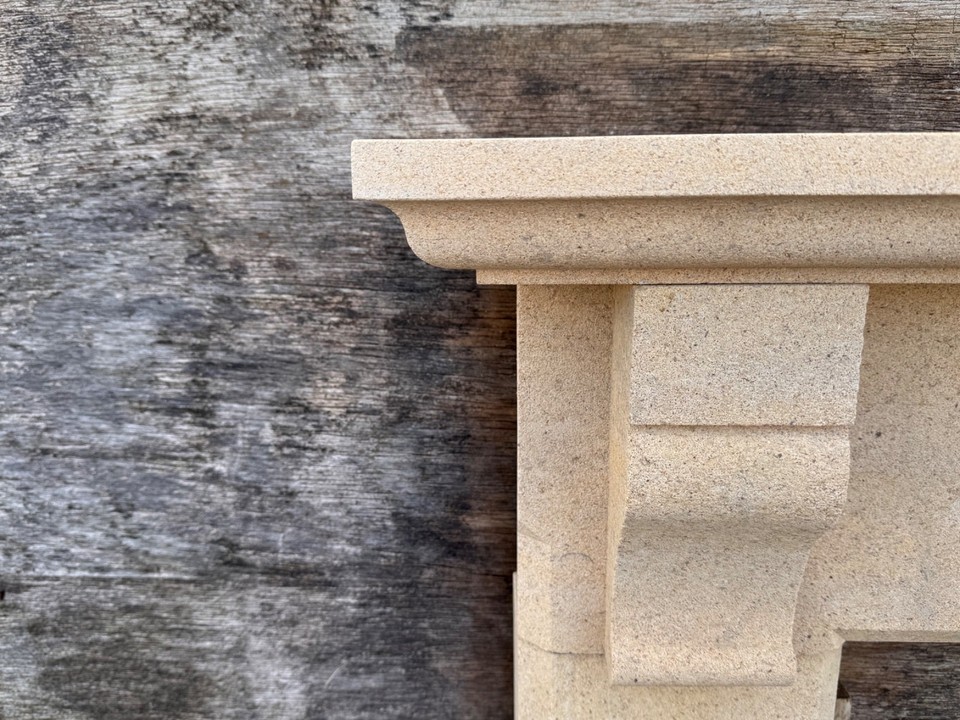 Stoneworks of Bath: Natural stone fireplace, hand carved in Bath stone ...