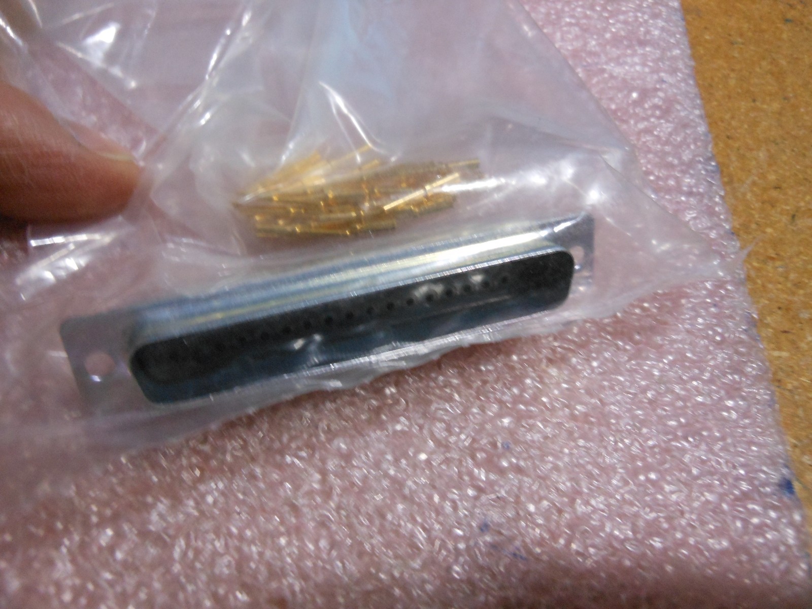 ITT CANNON CONNECTOR D-SUB 37POS W/CONTACTS PART # DCU-37P | eBay