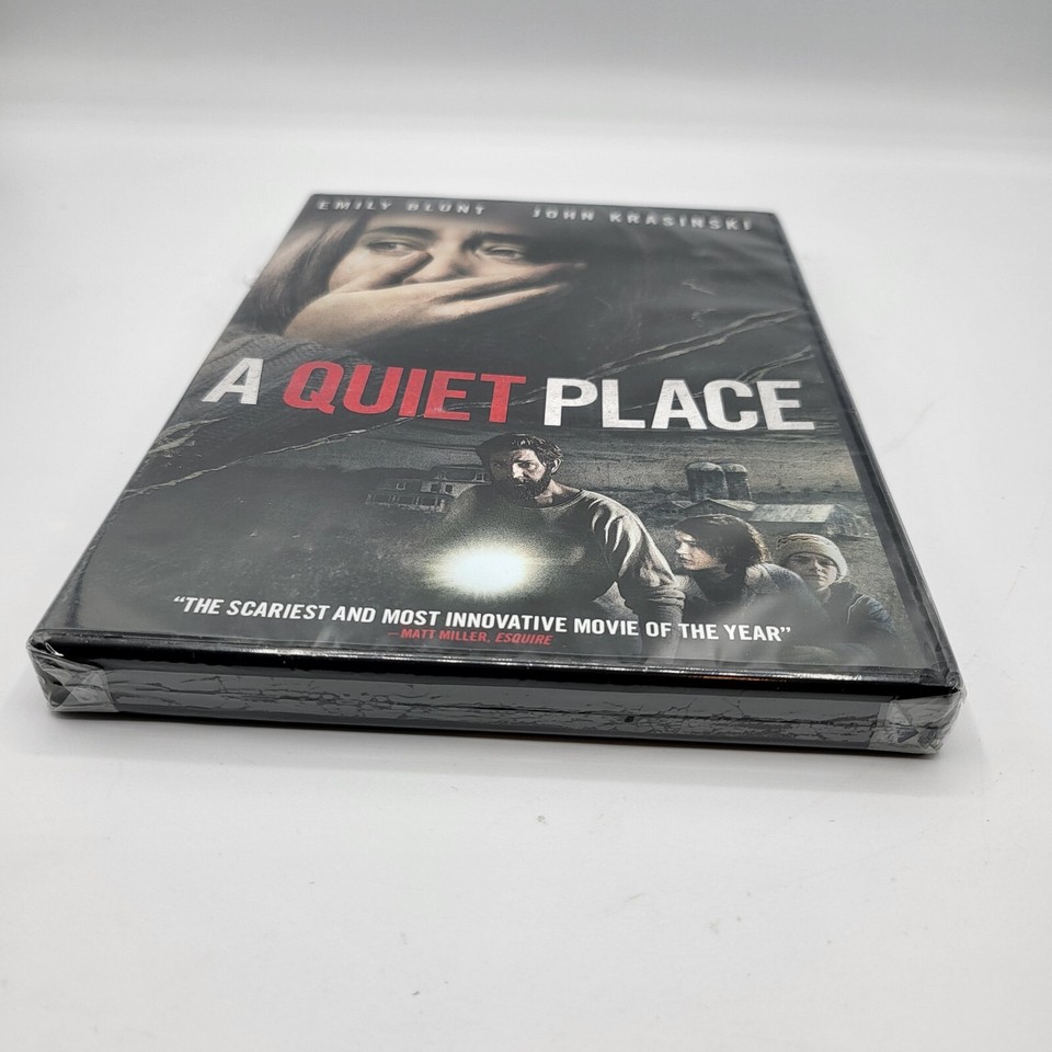 A Quiet Place - DVD - John Krasinski & Emily Blunt - Horror Suspense ...