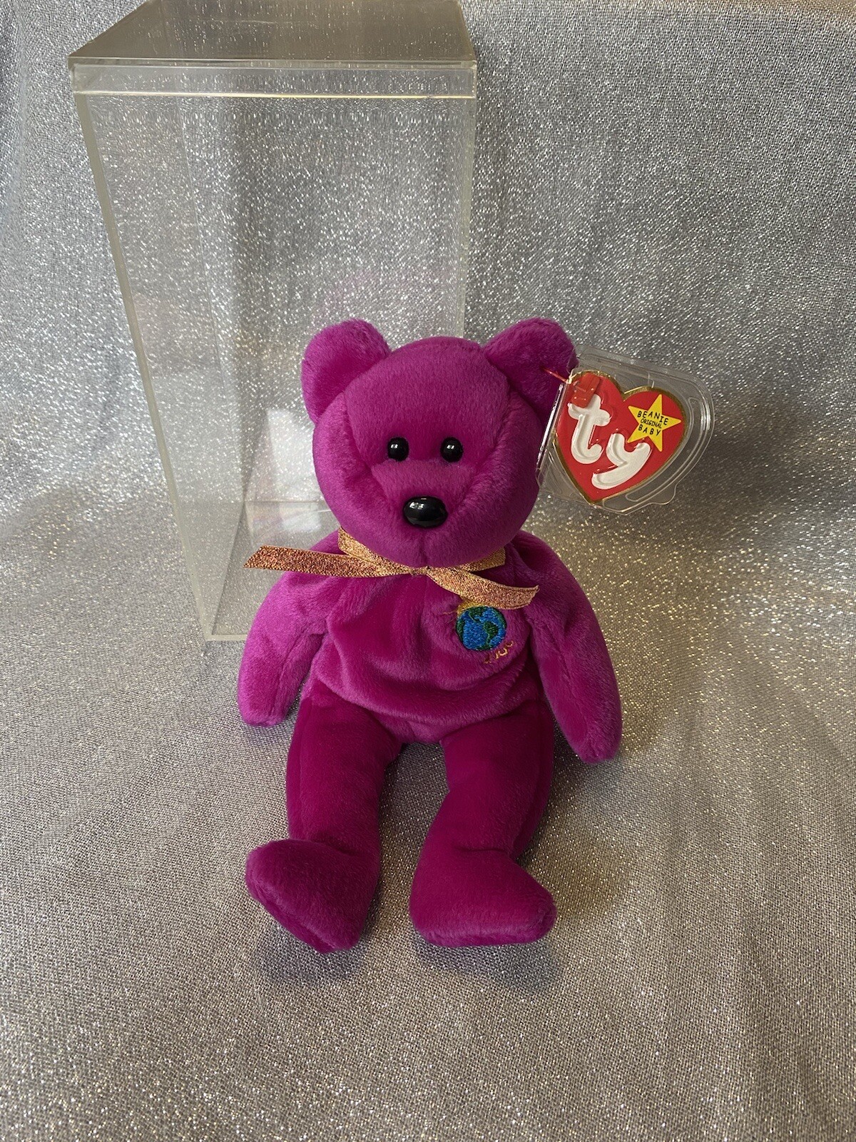 TY Beanie Babies - Millenium Bear *1st Addition with errors* | eBay UK
