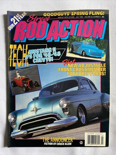 1993 July Street Rod Action Magazine Jack Willison Had ‘40 Coupe Super ...
