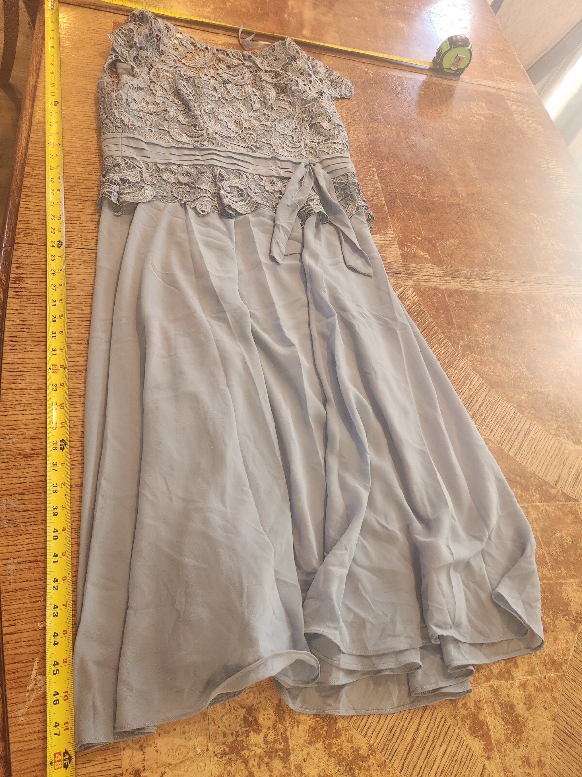 Emma Street Women's Corded Lace Light Blue Size 14 Dr… - Gem