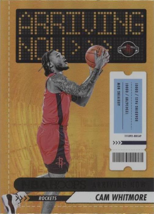2023-24 Panini NBA Hoops - Arriving Now Cam Whitmore #22 Holo (RC) for ...