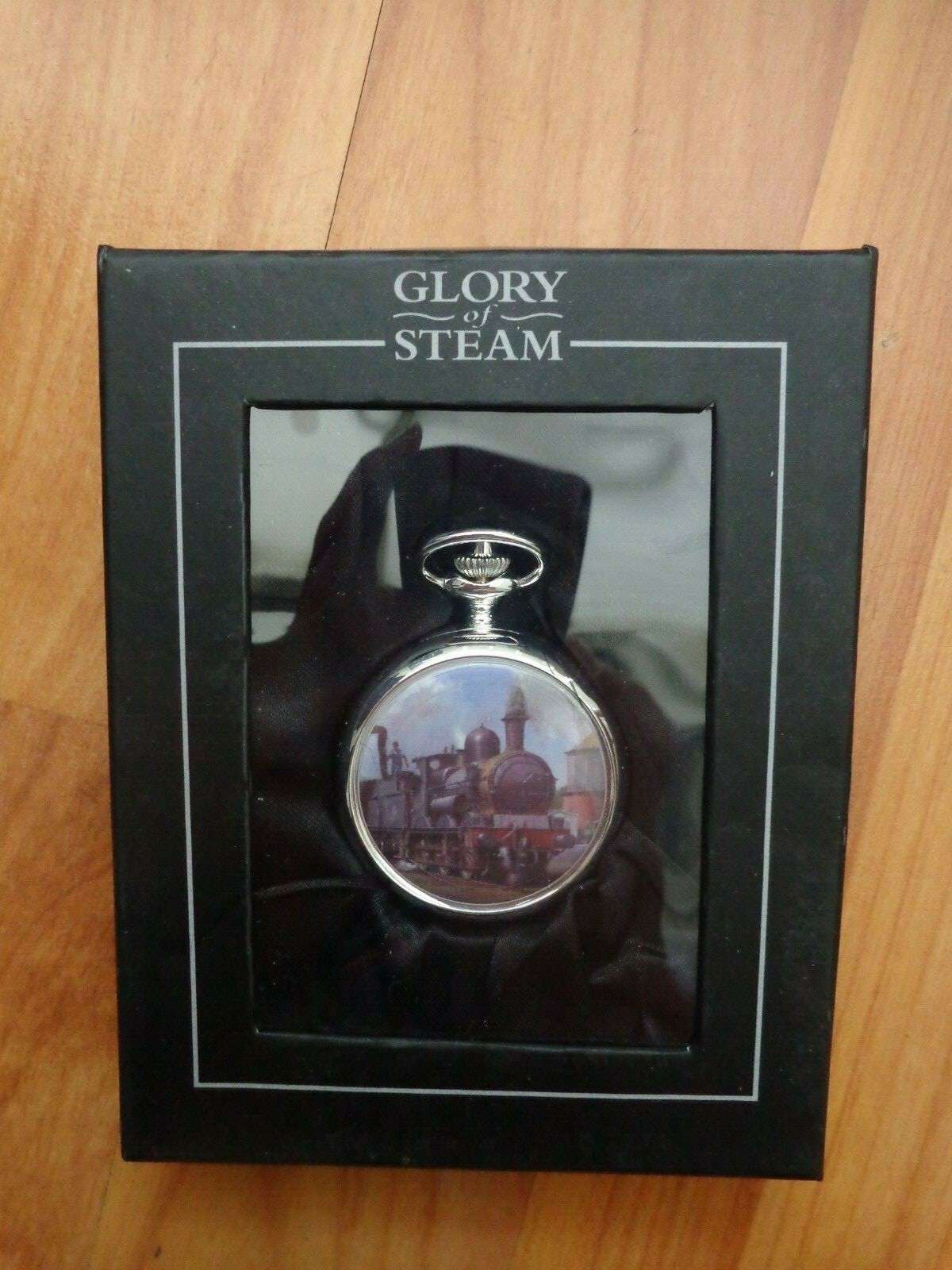 ATLAS EDITIONS GLORY OF STEAM - DEAN CLASS SILVER PLATED POCKET WATCH ...