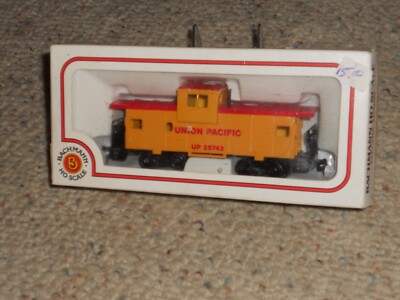 Vintage Bachmann HO Union Pacific Wide Vision Caboose #43 1007 01-New ...