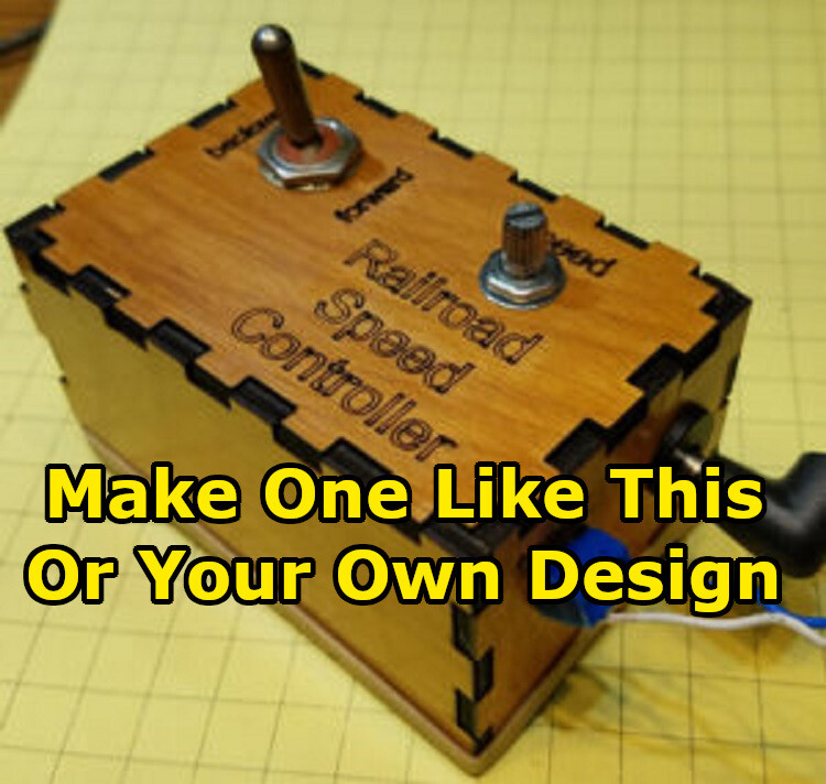 DIY Train Controller Model Train DC Power Supply Power Pack | eBay