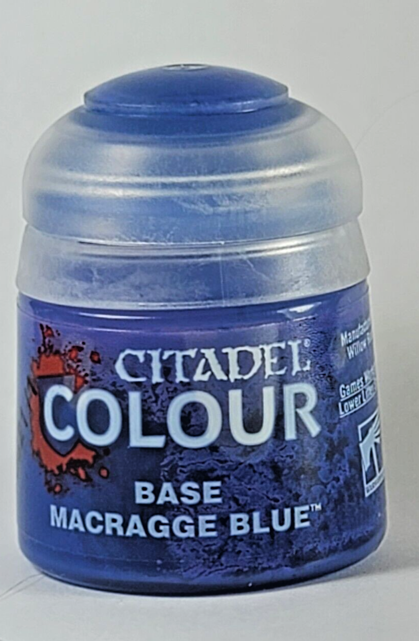 Macragge Blue 21-08 Base Citadel 12ml Paint Pot Warhammer 40k Acrylic ...