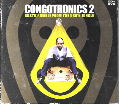 CONGOTRONICS 2 CD & DVD SET Konono No 1 Kasai Allstars Kinshasa Sobanza ...